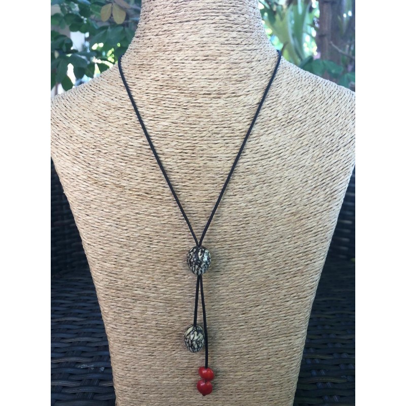 Collier modulable palmier église